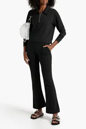 Simkhai French Cotton-blend Terry Bootcut Pants