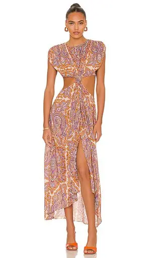 L'academie Racquel Midi Dress