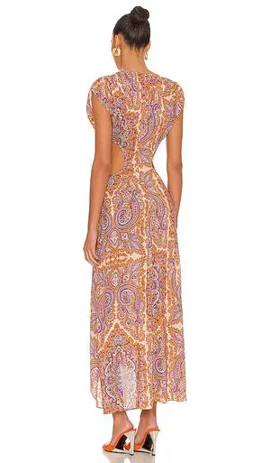 L'academie Racquel Midi Dress