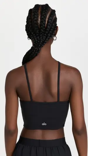Alo Yoga Goddess Ribbed Crop Top