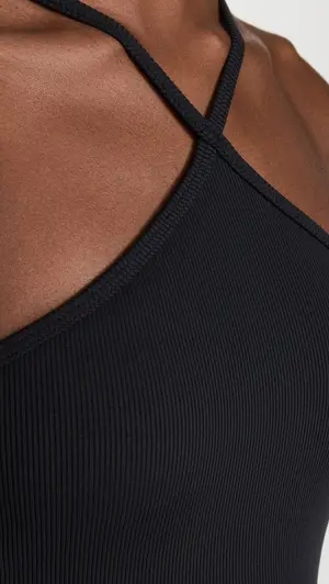 Alo Yoga Goddess Ribbed Crop Top