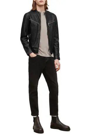 ALLSAINTS Palm Leather Moto Jacket