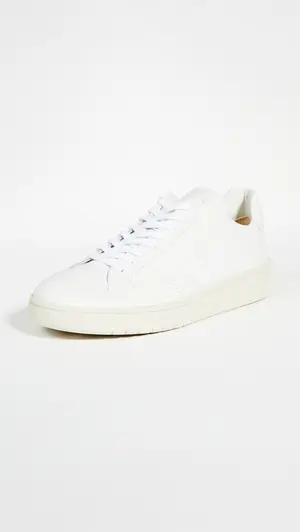 VEJA V-12 Leather Sneakers - Extra White