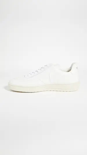VEJA V-12 Leather Sneakers - Extra White