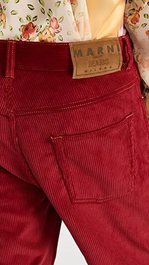 Marni 5-pocket Corduroy Pants