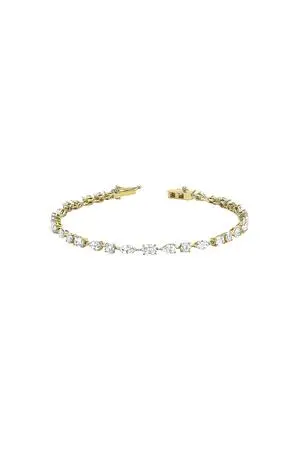 LOGAN HOLLOWELL Diana Diamond Bracelet - Yellow Gold