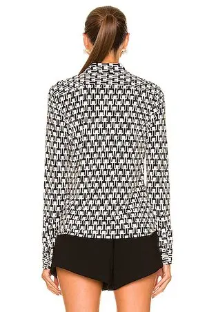 NILI LOTAN Celestine Top In Black