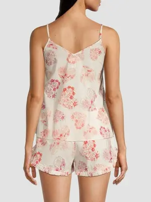 THE LAZY POET Rosie Heart To Heart 2-piece Pajama Set