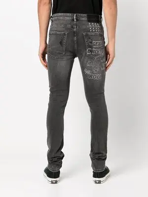 Ksubi Skinny Jeans With Distressed Details