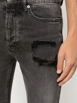 Ksubi Skinny Jeans With Distressed Details