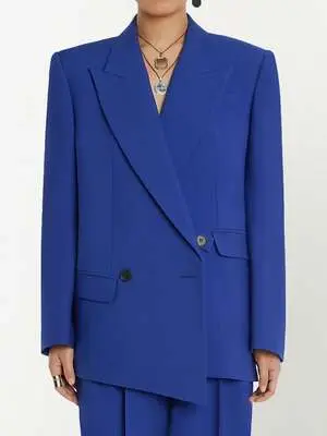 Alexander McQueen Asymmetric Double-breasted Blazer