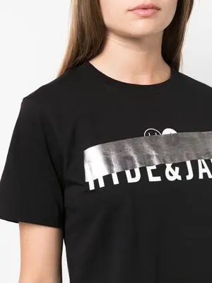 HIDE&JACK Logo-print Detail T-shirt