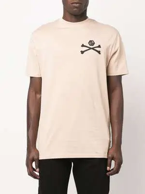 Philipp Plein Skeleton Short-sleeve T-shirt - Neutrals
