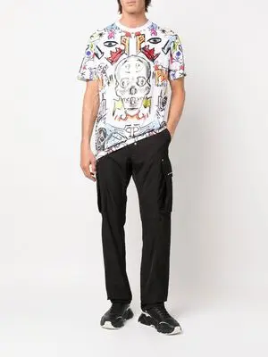 Philipp Plein Graphic-print Short-sleeved T-shirt - White