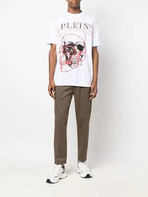 Philipp Plein Round Neck T-shirt - White