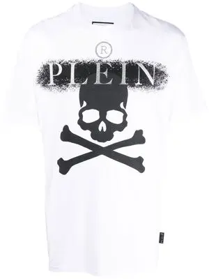 Philipp Plein Short Sleeve T-shirt - White