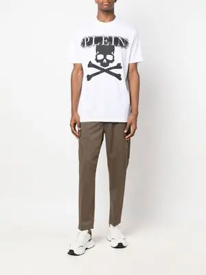 Philipp Plein Short Sleeve T-shirt - White