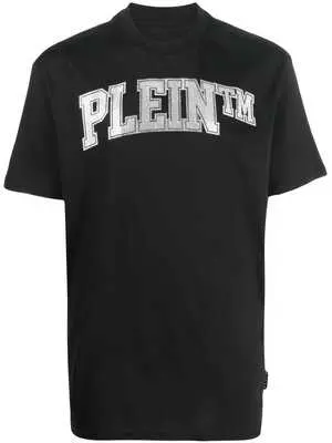 Philipp Plein Stones Logo-print T-shirt - Black