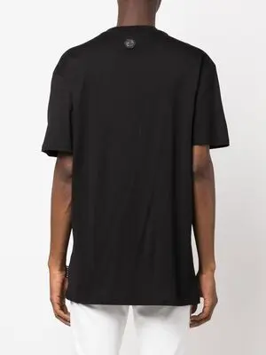 Philipp Plein Stones Logo-print T-shirt - Black