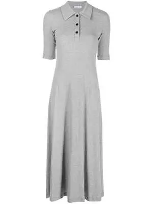 Rosetta Getty Polo Shirt Midi Dress