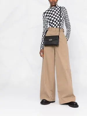 Valentino Garavani Small Rockstud Cross Body Bag - Black