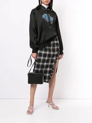 Off-White Graffiti Print Hoodie