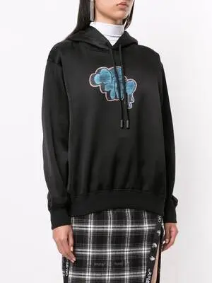 Off-White Graffiti Print Hoodie