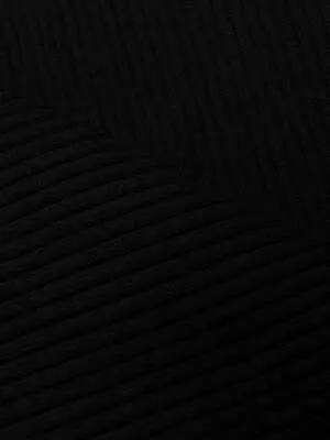 Philipp Plein Rib-knit Midi Dress - Black
