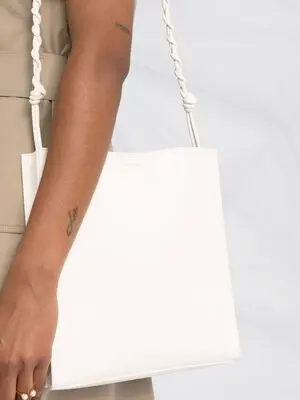 JIL SANDER Logo-print Shoulder Bag