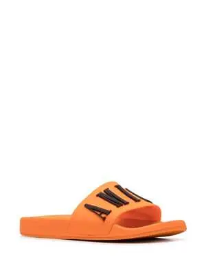 Amiri Embossed Logo Slides - Orange