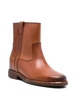 Isabel Marant Étoile Susee Leather Ankle Boots - Brown