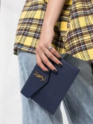 Saint Laurent Small Envelope Clutch