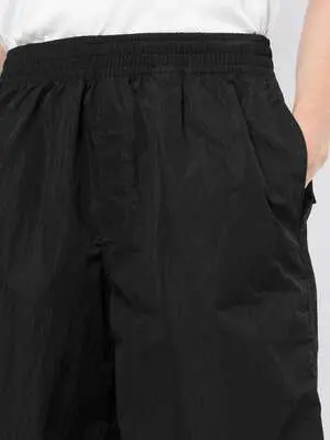TRIBE AND TRUE Crinkle-effect Knee-length Shorts