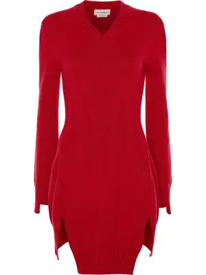 Alexander McQueen Knitted Tunic Jumper
