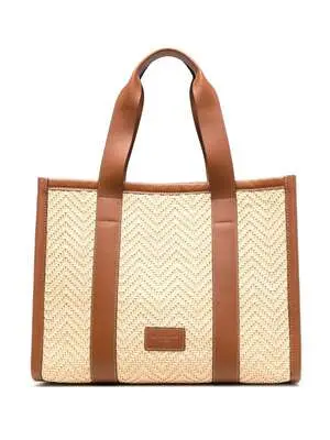 ASPINAL OF LONDON Small Henley Raffia Tote Bag
