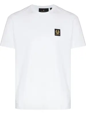 Belstaff Logo-patch T-shirt - White
