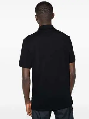 BOSS Pallas Embroidered-logo Polo Shirt - Black