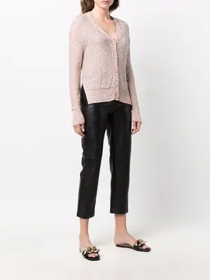 Stella McCartney Sequinned V-neck Cardigan
