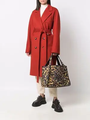 Stella McCartney Double-breasted Belted Coat