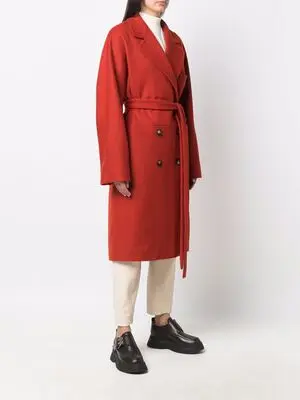 Stella McCartney Double-breasted Belted Coat
