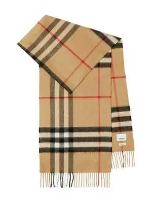Burberry The Classic Check Cashmere Scarf
