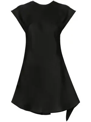 TOTEME Knot Short-sleeve Top - Black