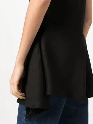 TOTEME Knot Short-sleeve Top