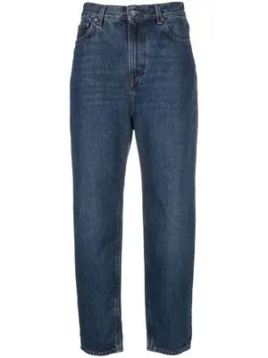TOTEME High-waisted Tapered Jeans