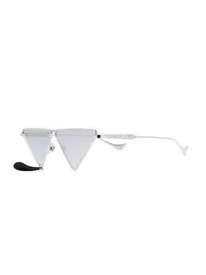 Gucci Embellished Geometric Sunglasses