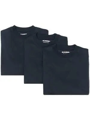 JIL SANDER Pack Of Three Crew-neck T-shirts