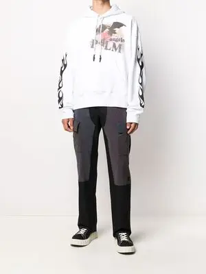 COUNTY OF MILAN Marcelo Burlon Cargo Straight Trousers