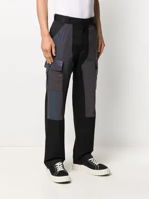 COUNTY OF MILAN Marcelo Burlon Cargo Straight Trousers