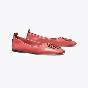 Tory Burch Tory Burch Ines Ballet Flats Nevada Bordeaux
