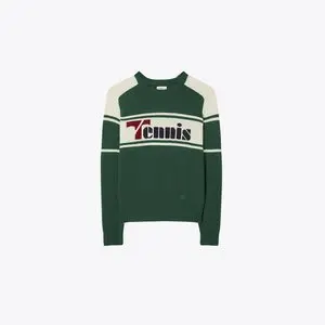 Tory Burch Cashmere Retro Tennis Sweater